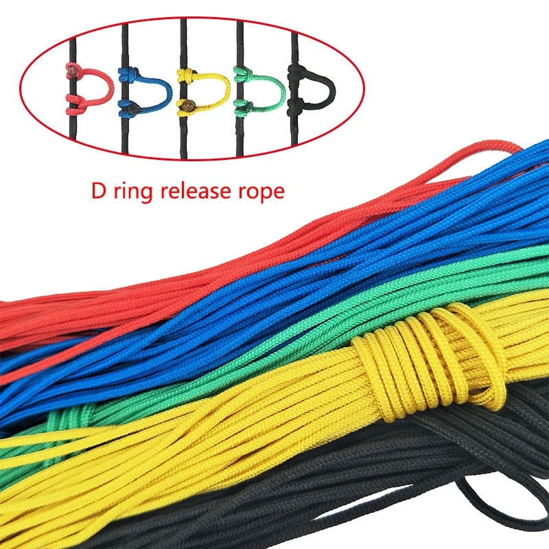 18 meter D ring release rope composite bow and arrow special D ring ...