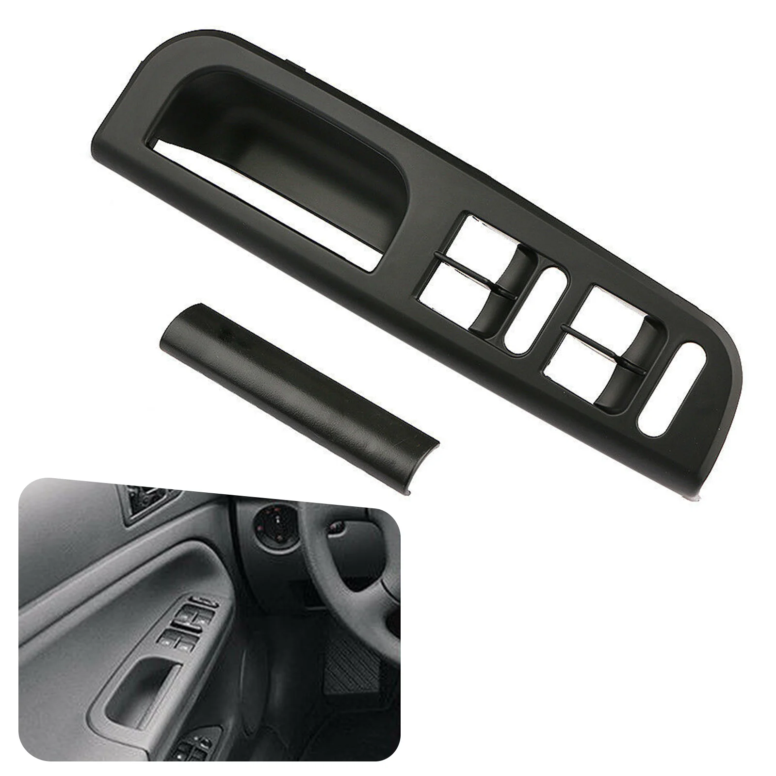 Car Front Rear Left Right Door Black Pull Grab Handle For Vw Bora Golf ...