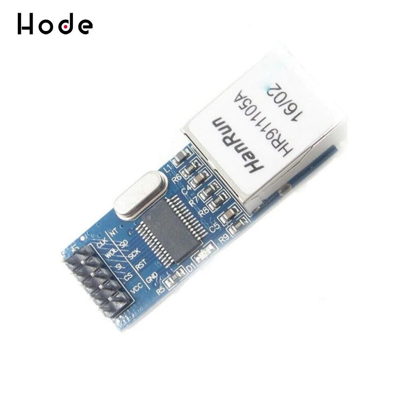 MINI ENC28J60 Ethernet LAN Network Module For Arduino SPI AVR PIC LPC ...
