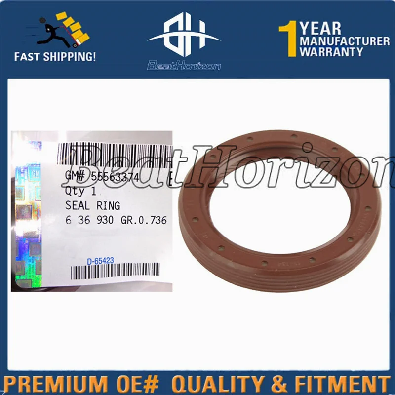 엔진 캠축 오일 씰 55563374 55579838 크기 35*48 ** 6.8 Chevrolet CRUZE 1.6 2009 ...