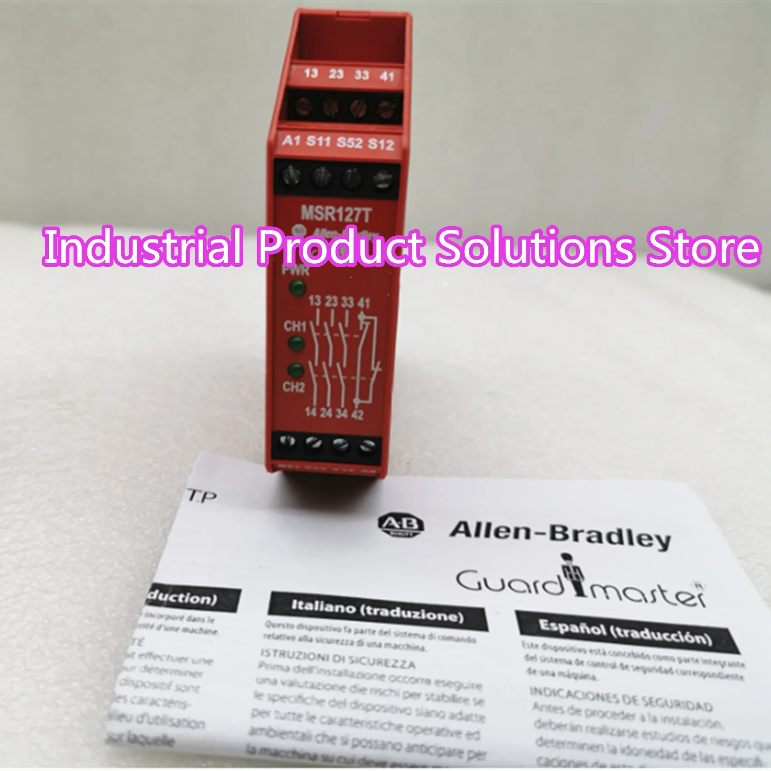 Relé de seguridad MSR127TP 440R N23131 440R N23132 MSR127T 440R N23126 ...