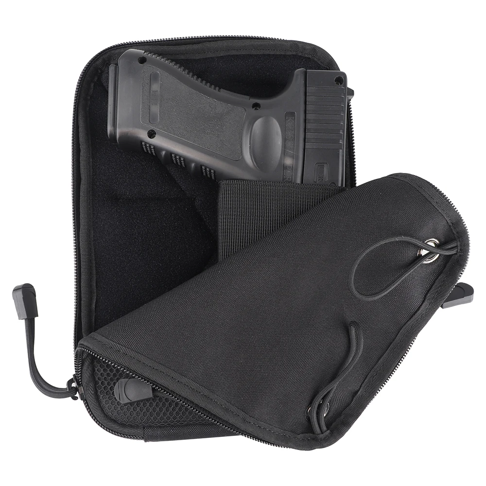 Tactical Concealed Gun Bag Pouch Pistol Holster Hidden Belt Holster ...