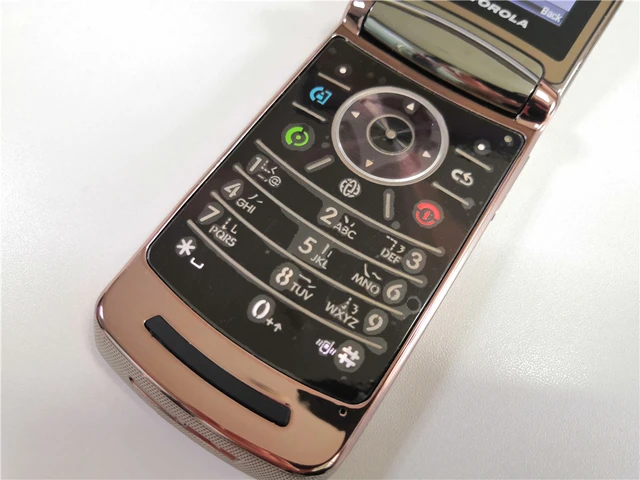 100% Original Motorola RAZR2 V9 GSM 2.2Inches 2MP Camera Bluetooth Java ...