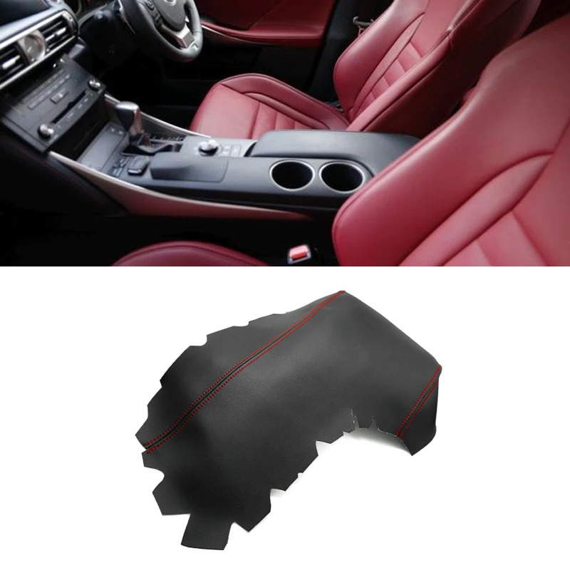 RHD Soft Leather Armrest Cover For Lexus IS250 IS350 2014 2015 2016 ...