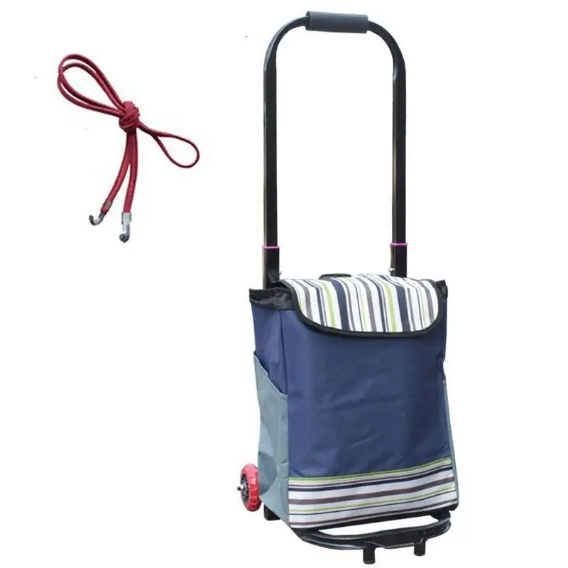 Compra Storage Koszyk Rolling Chariot De Courses Avec Roulettes ...