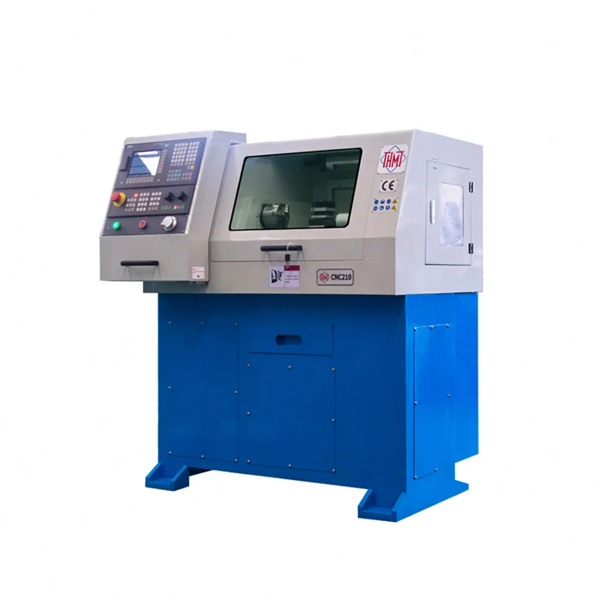 CNC210 Mini Benchtop CNC Lathe 26 mm Spindle 1100W motor with Siemens ...