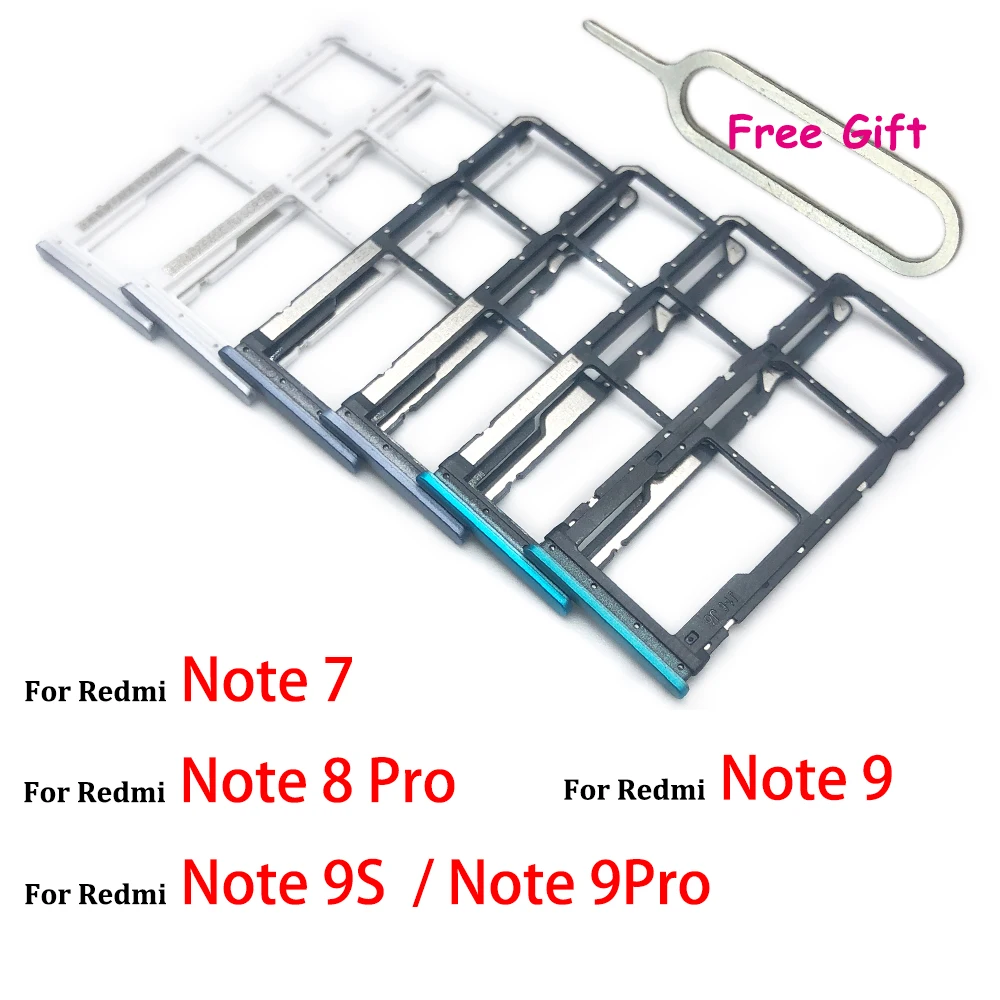 Bandeja-de-slot-para-cart-o-SIM-para-xiaomi-redmi-note-8-pro-note-9 ...