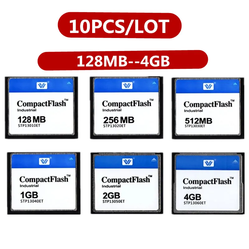 10 X 128mb 256mb 512mb 1gb 2gb 4gb Compact Flash I Memory Card ...