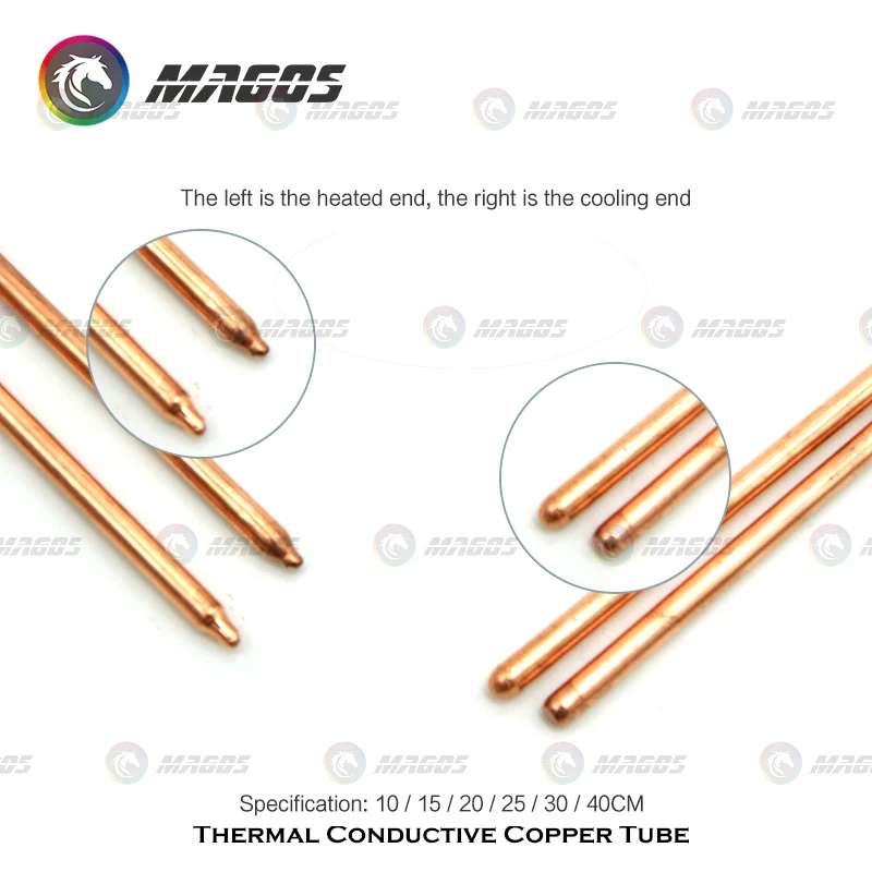 Pure Copper Tube Tubing For Computer Laptop Cooling Notebook Heat Pipe ...