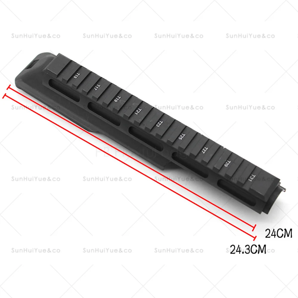 AK CNC Metal Upper Cover With Rail For Toys Water Gel Ball Blaster AEG ...