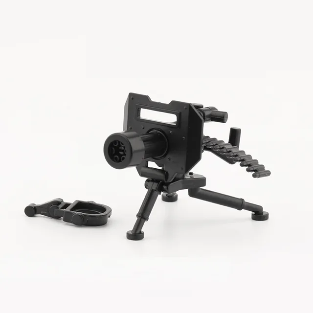 Armas militares Justin Gatlin M2 Heavy Machine Gun Army SWAT, figuras ...