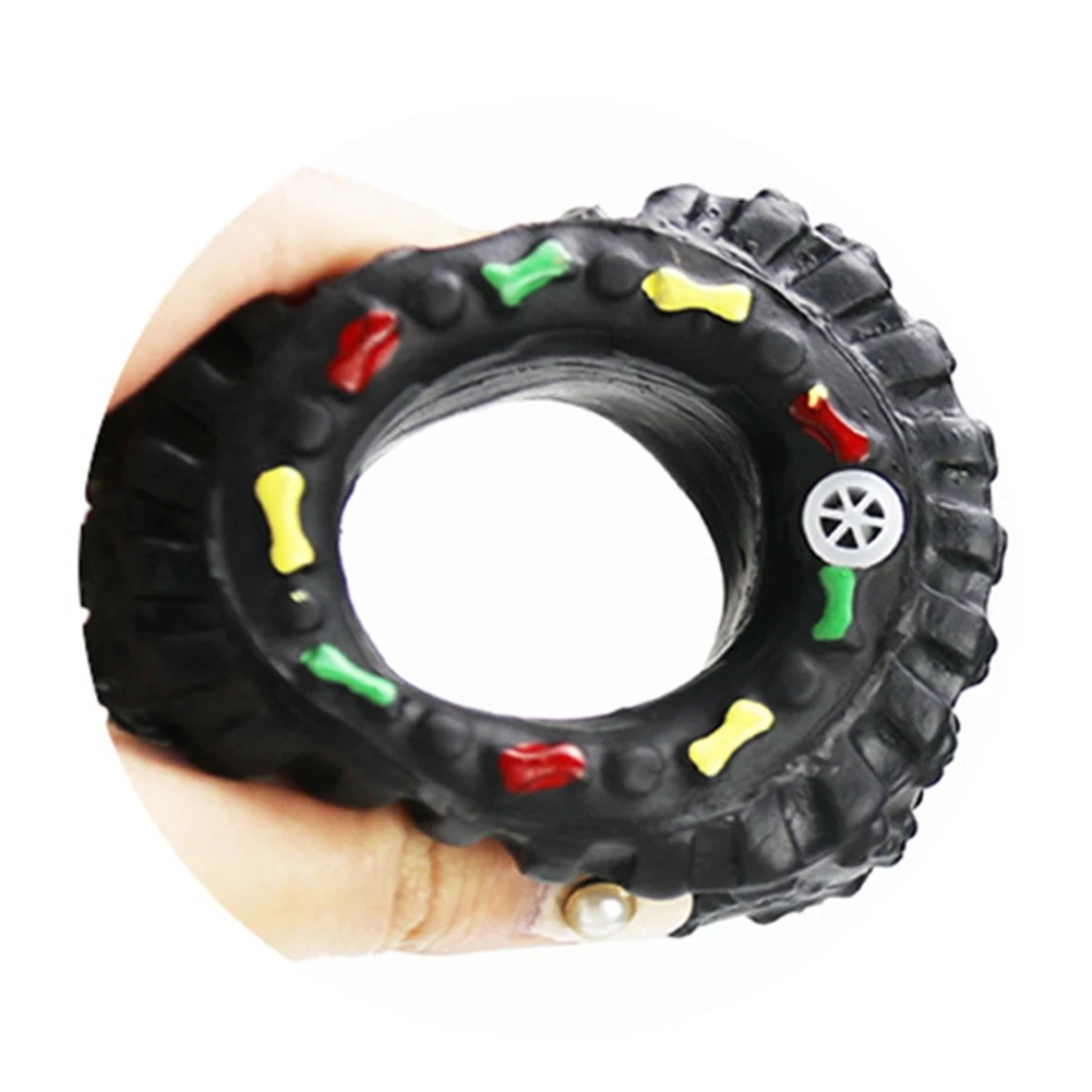 Elastic Mini Tire Toy For Dogs – DogMega.Com