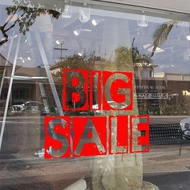 Sale Sticker Window