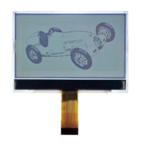 3,2 zoll 24PIN COG FSTN 256128 LCD Bildschirm ST75256 Controller SPI ...