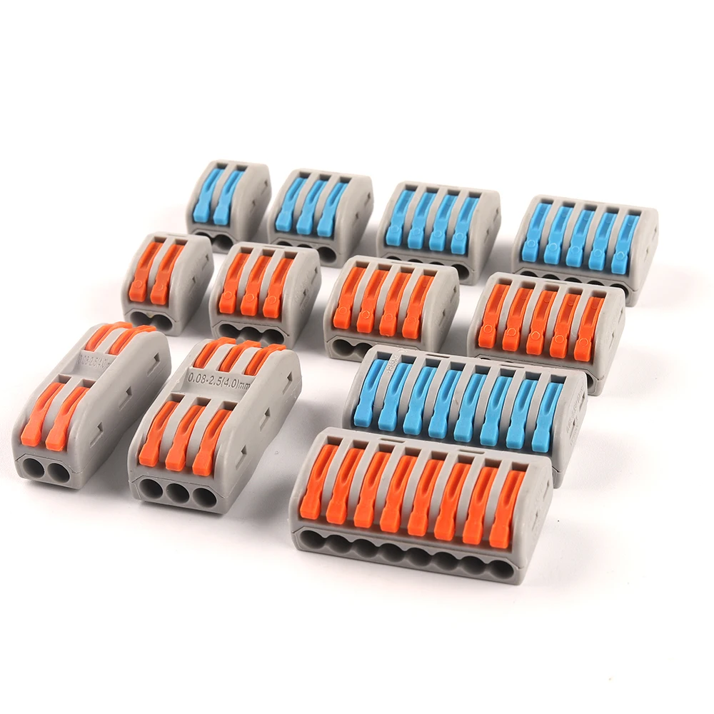 218-Blue-1 PCS -Rapide Connecteur De Câblage 222 type Électrique ...