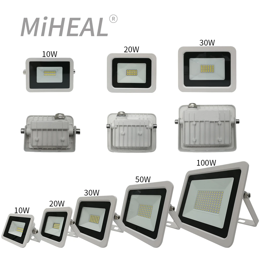 220v Led Industrial Lighting 10w 20w 30w 50w 100w Factory Workshop ...