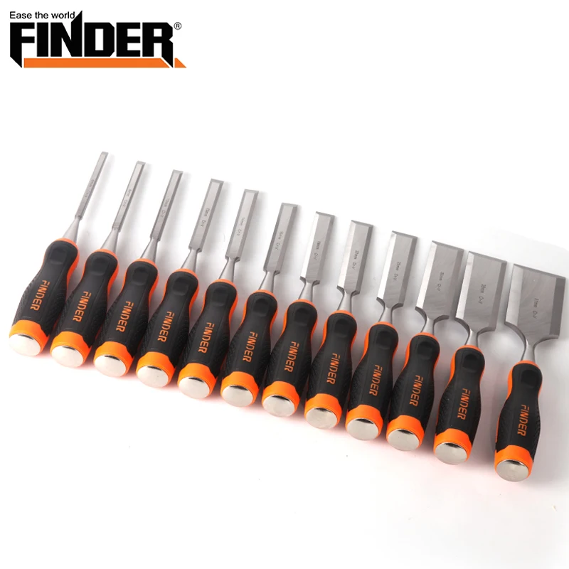 1Piece 6-51mm Carving Chisel Carpenter Tools Knockable TPR Handle ...