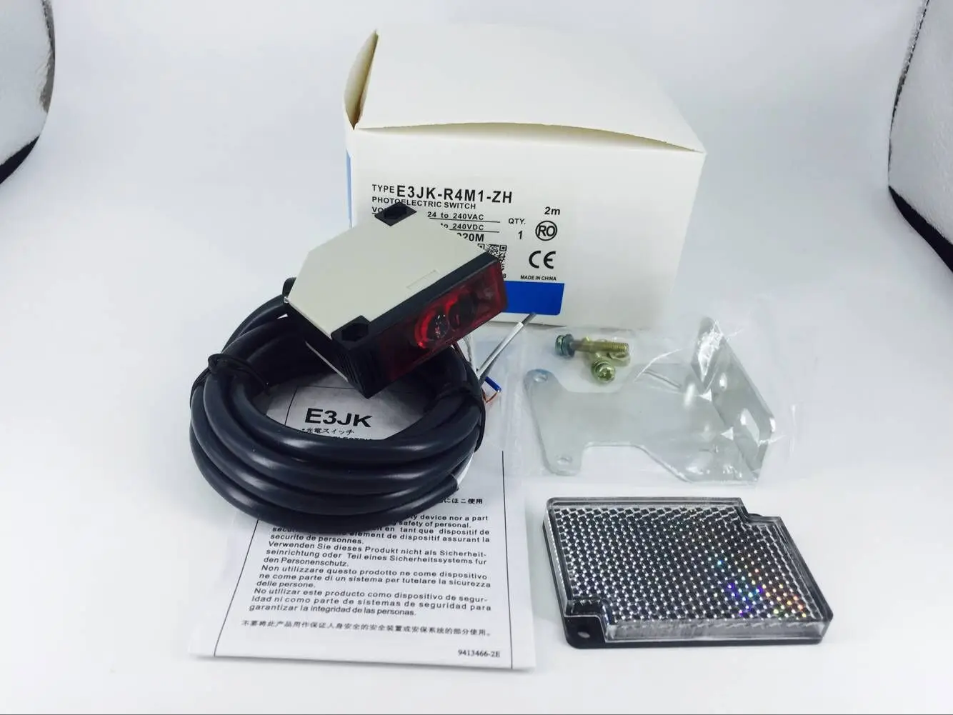 4m-garage-sliding-swing-Gate-Door-Opener-Reflective-Infrared-Photocell ...