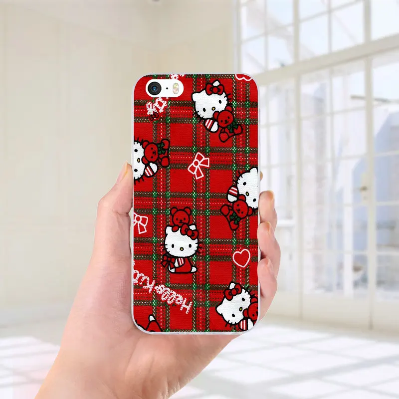 Hello Kitty Cartoon Design Soft Silicon Case - KawaiiMerch.com