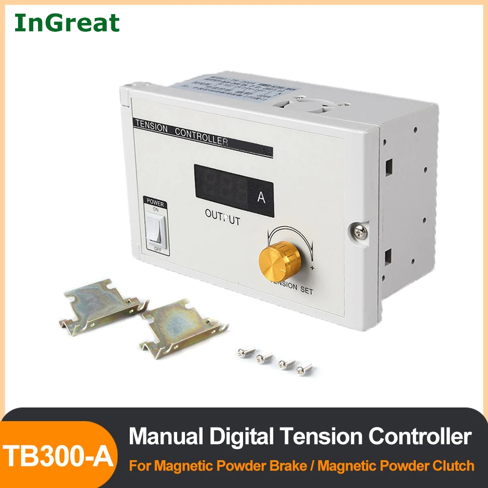 Manual Digital Tension Controller for Magnetic Powder Brake Clutch 180V ...