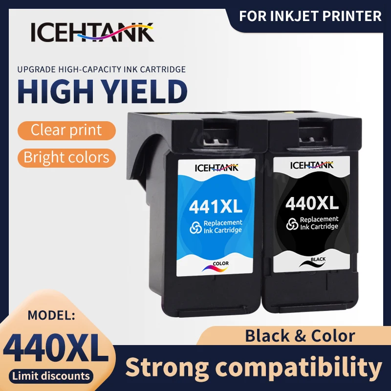 Icehtank-Ink-Cartridge-PG440-CL441-For-Canon-PixmaMG3140-MG3540-MG3640 ...
