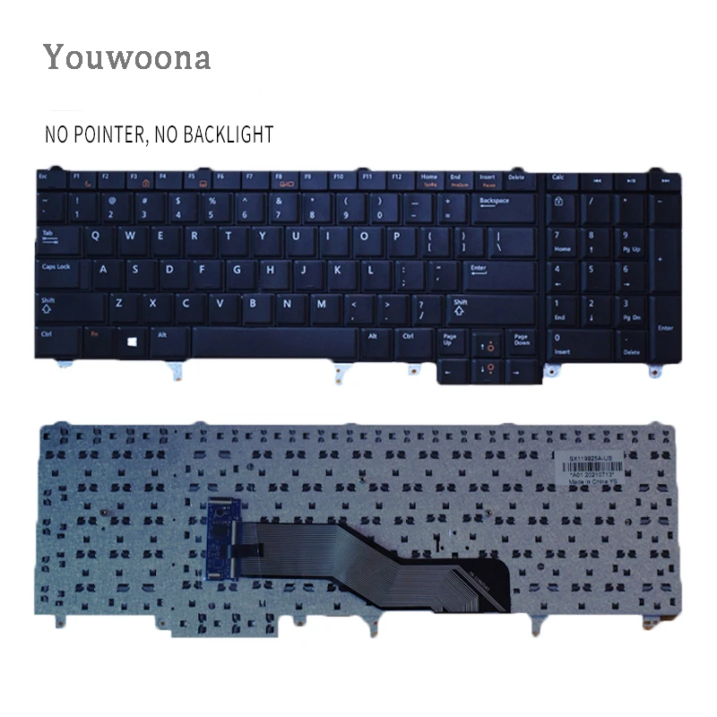 New-Laptop-Keyboard-For-DELL-E6520-E5520-M4600-M6600-E5530-E6530-M4700 ...