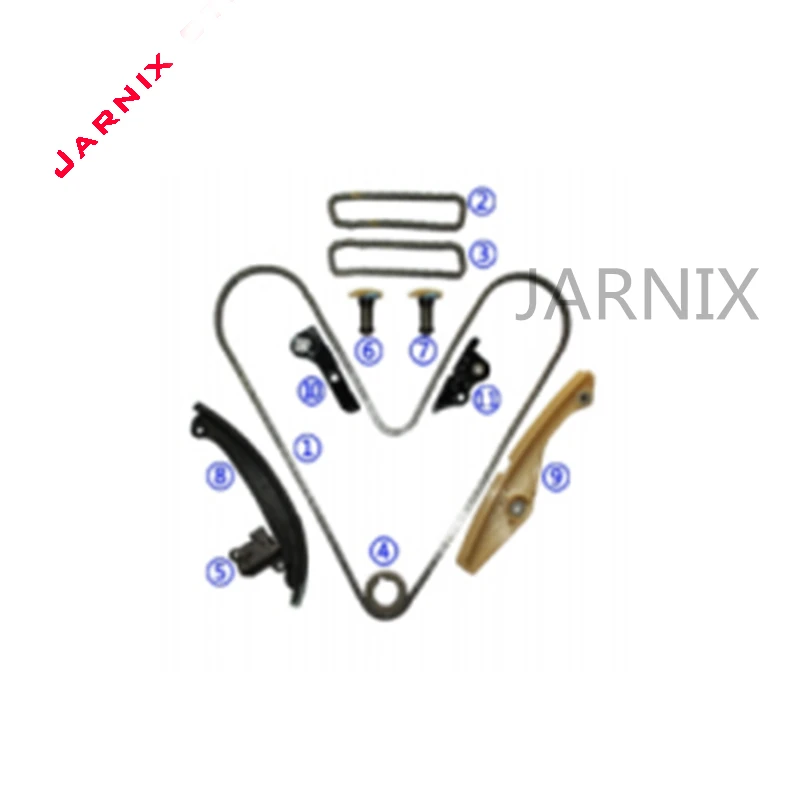 Motor Steuerkette Kit Für Ford Straße 3,5 12 14 OEM:AT4Z6306A AT4Z6268B ...