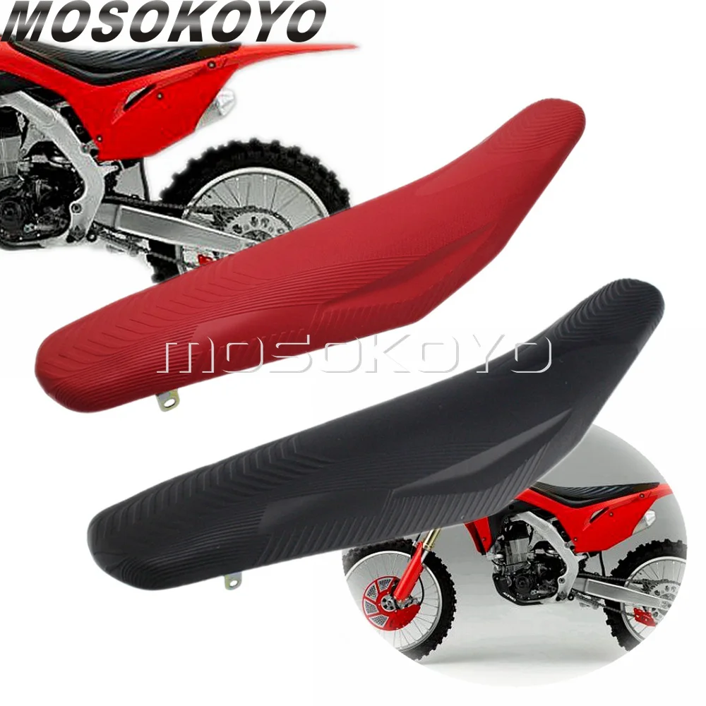 Motorcycle-Dirt-Bike-Red-Seat-Plastic-Foam-Racing-Cushion-Seat-For ...