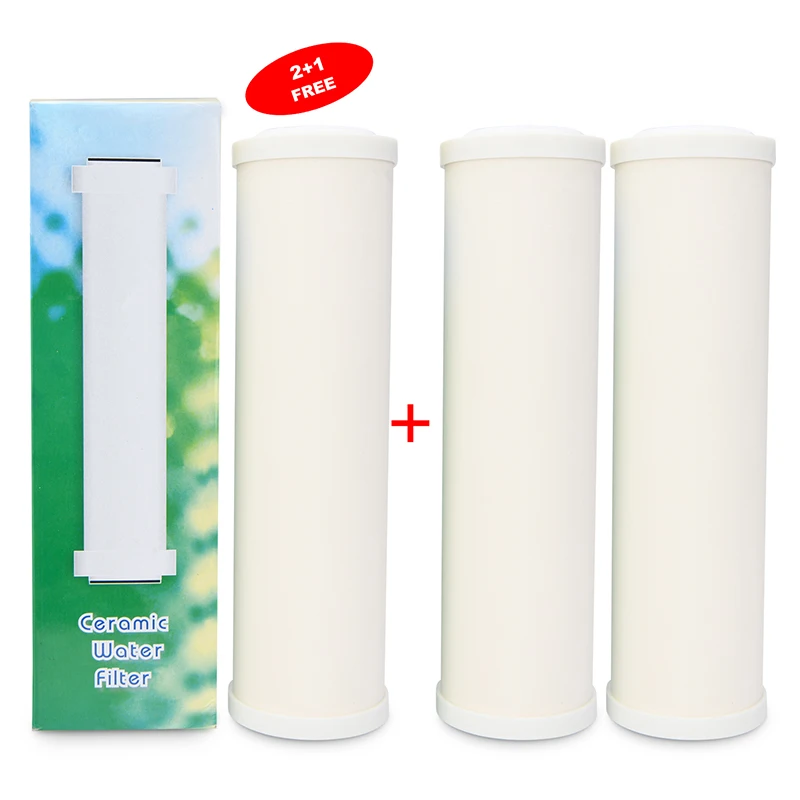 10-inch Thick High-density Flat Ceramic Filter Cartridge Can Be Cleaned ...