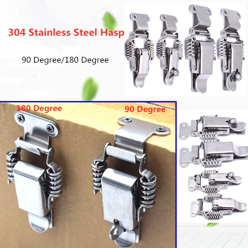 Stainless-Steel-304-toolbox-Locking-Latch-hasps-Metal-Toggle-Catch ...