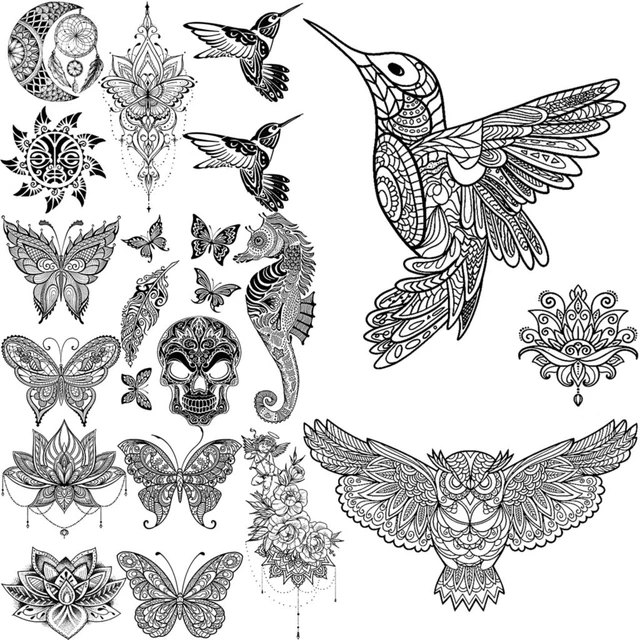 Hummingbird Henna