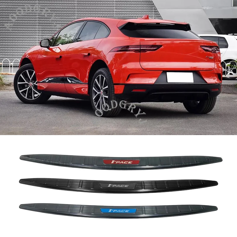 Rear-Bumper-Stainless-Steel-Protector-Guard-Trim-Cover-for-Jaguar-I ...