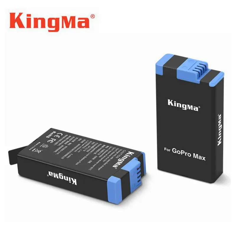 New-1400mAh-Battery-For-GoPro-Max-Rechargeable-Lithium-Battery-360 ...