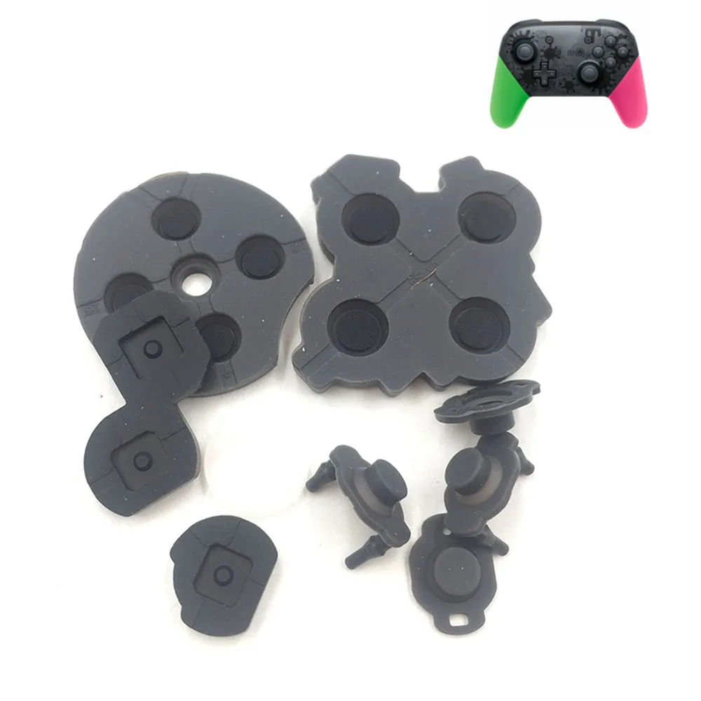 Controller Rubber Conductive Pad Silicon Buttons For Swith Pro ...