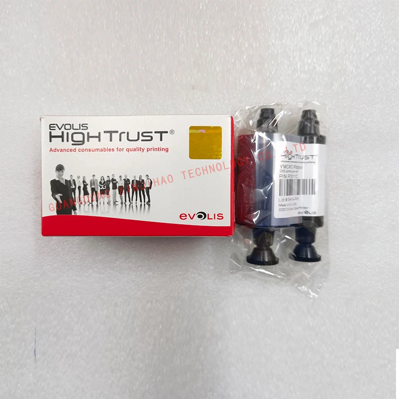 Original-Evolis-R3011-R3011C-YMCKO-Ribbon-for-Pebble3-Pebble4-Dualys ...
