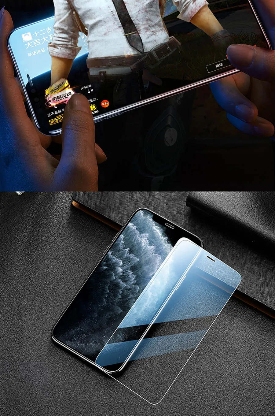 0,22 мм 9H закаленное стекло для iPhone X XR XS 11 Pro Max Защита ...
