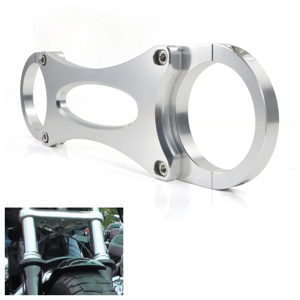 Motorcycle-Front-Fork-Brace-Fork-Stabilizer-Fit-For-Harley-Dyna-Wide ...