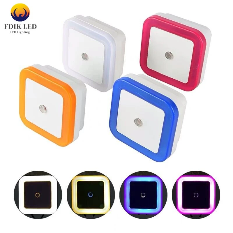 Led Night Light Sensor Control Night Lamp Energy Saving Led Sensor Lamp ...