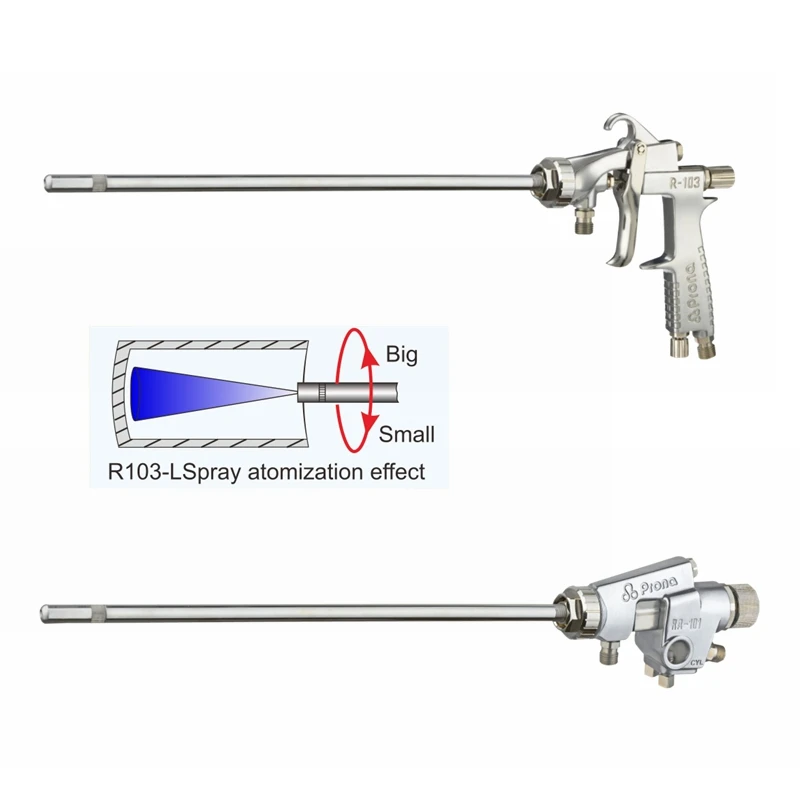 Inner-Wall-Extension-Paint-Spray-Gun-Professional-Pneumatic-Tool-Air ...