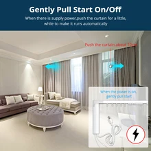 Motor Electric Curtain Smart Alexa | Zemismart Smart Curtain Motor ...