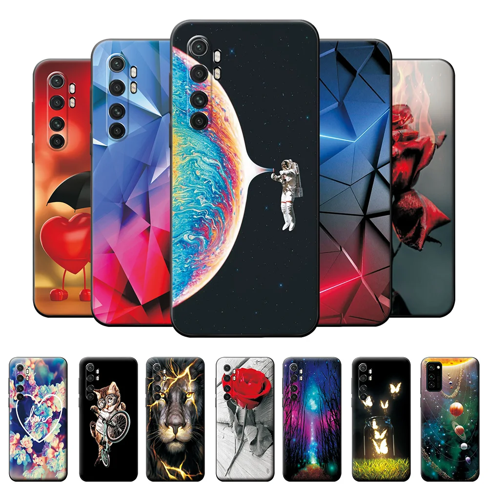 Case-For-Xiaomi-Mi-Note-10-Lite-Case-Mi-Note-10Lite-Silicone-Back-Cover ...