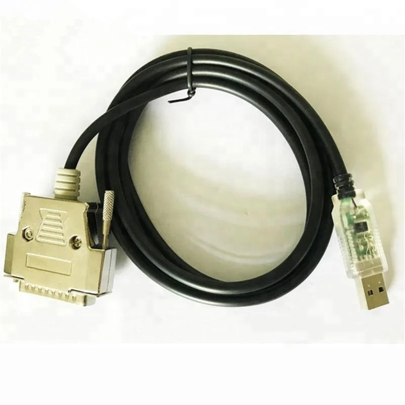 USB to RS232 Serial Adapter Cable, CNC Controls Programming Cable, 25 ...