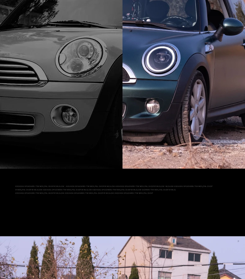 Car Head lamp light for MINI R55 Headlights 2007-2013 R56 LED Headlight ...