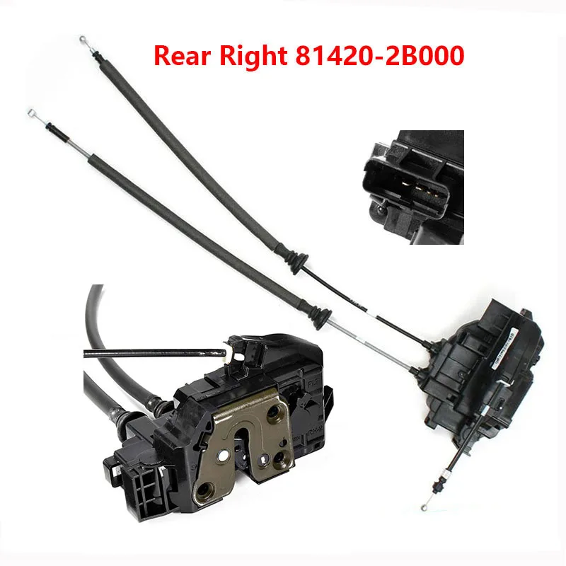 ECCPP Fits for 2007-2009 Hyundai Santa Fe Front Left Door Lock Latch ...