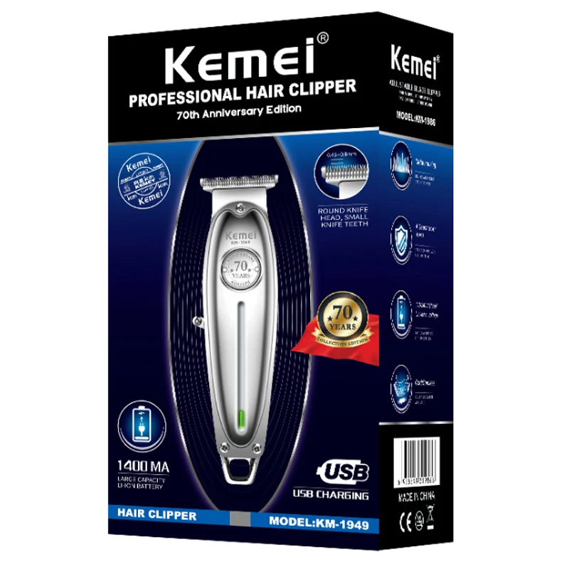 Wireless Kemel Hair Clippers | Kamei Professional Hair | Kmei Usb Hair ...