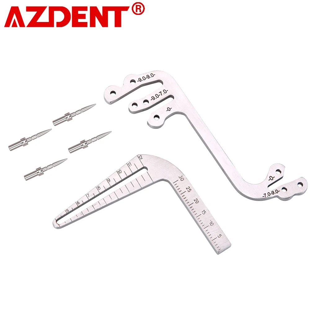 Dental Implant Surgery Instrument Oral Planting Positioning Guide Ruler ...