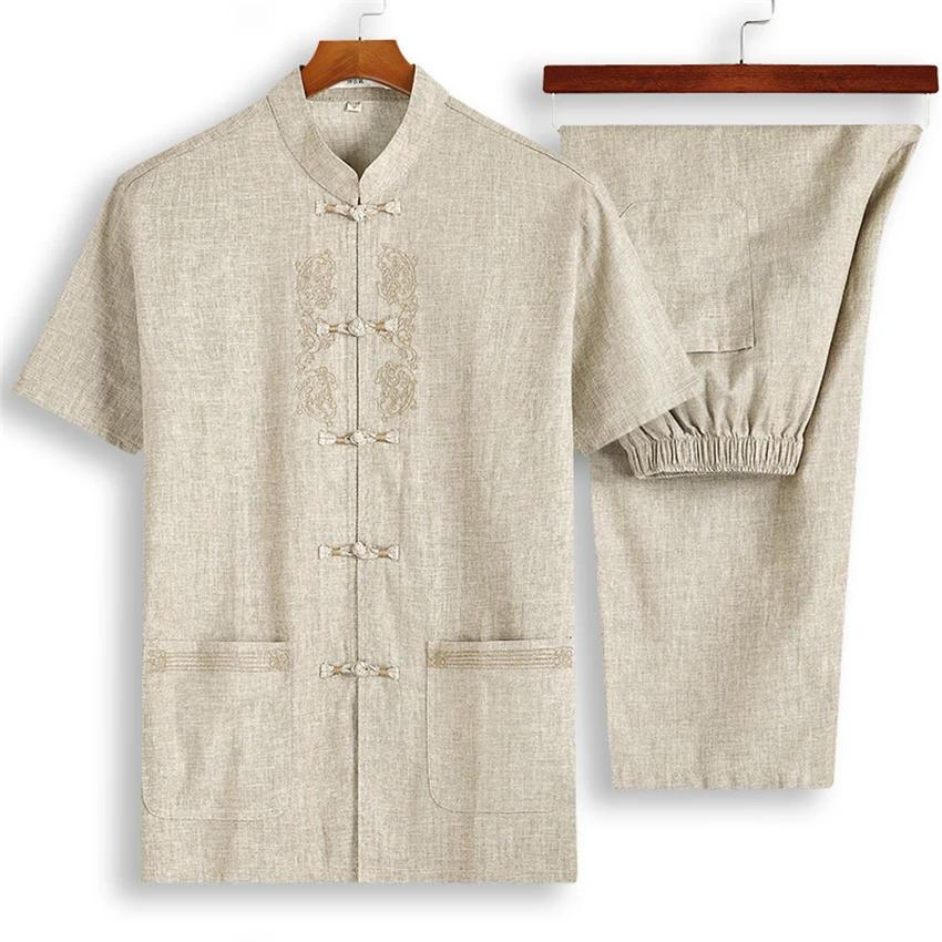 Ropa tradicional China para hombres, traje Tang de 17 colores, moda ...