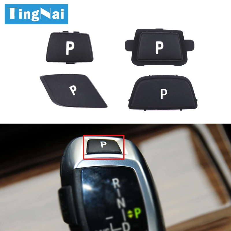 Car Gear Lever Auto Parking Button Cap For BMW 3 5 7 X3 X4 X5 X6 Series ...