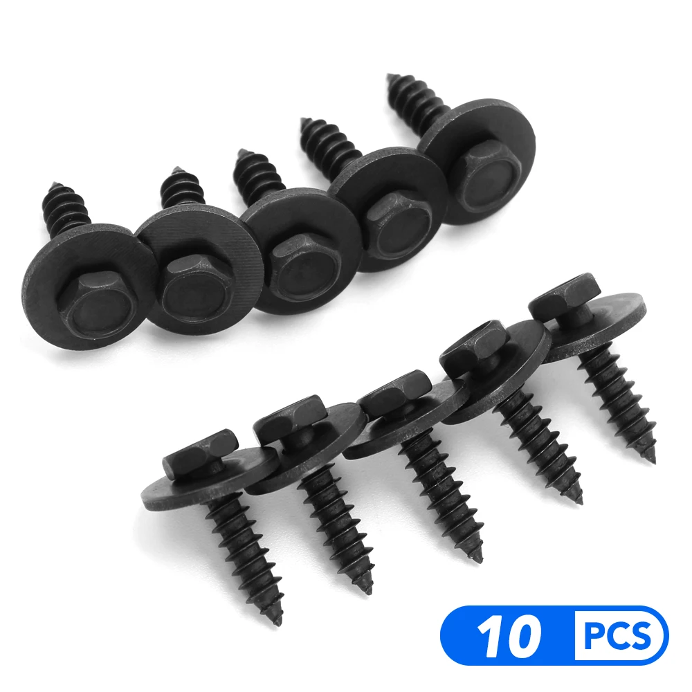 10pcs-Car-4-8x19mm-Self-Tapping-Screws-for-Land-Rover-Range-Rover-Sport ...