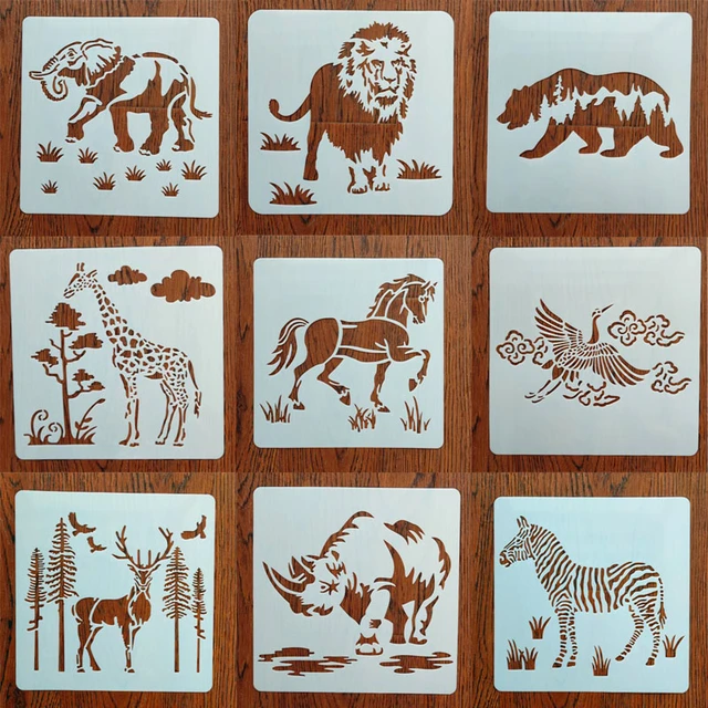 Cool Animal Stencil Designs